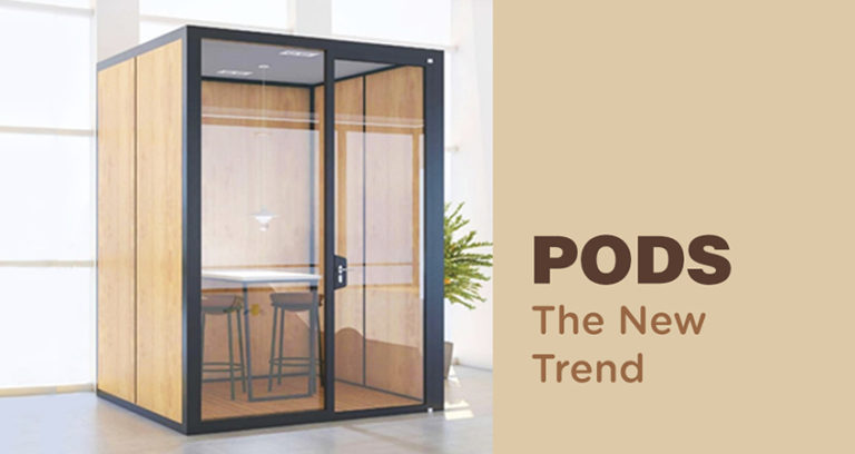 ‘PODS’ are Trending in New Office design! – EDC Space